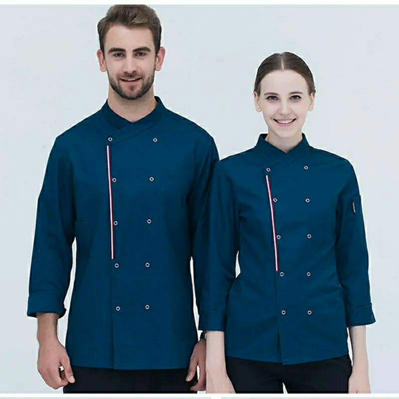 Jual Pakaian Seragam kerja unisex baju seragam hotel restoran barista ...