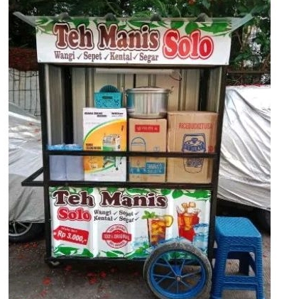Jual gerobak esteh /booth es teh | Shopee Indonesia