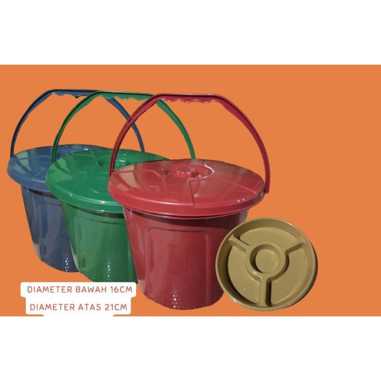 Jual Terbaru 12 pcs Timba hajatan Viral Timba 25 Galon Samir Sekat ...