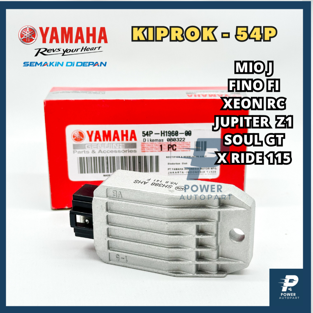 Jual KIPROK REGULATOR YAMAHA 54P MIO J , X RIDE 115 , XEON RC , JUPITER ...