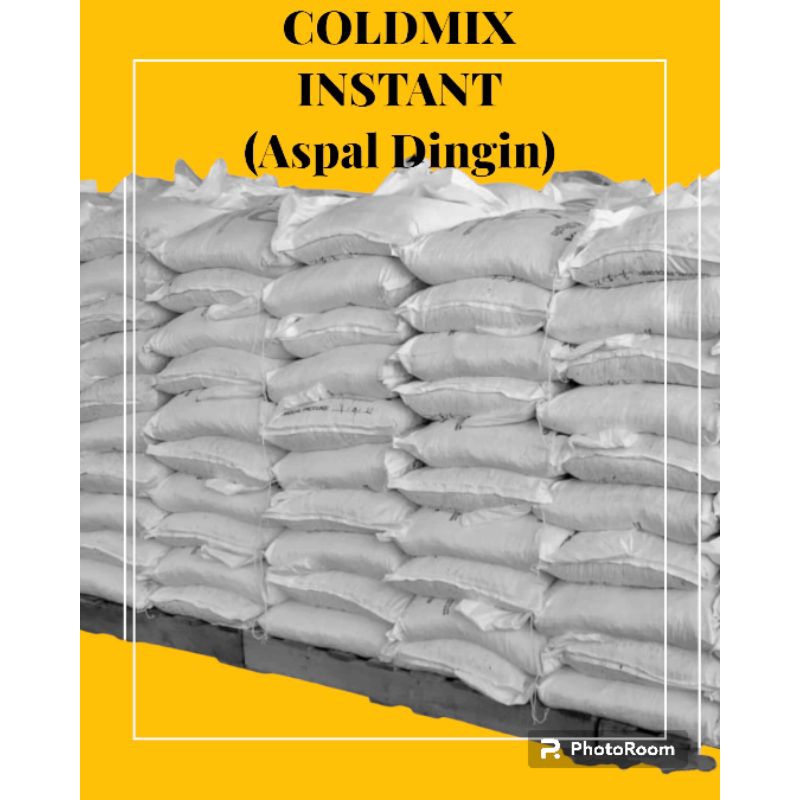 Jual ASPAL COLDMIX INSTANT 1 Sak isi 30 KG (ASPAL DINGIN) | Shopee ...