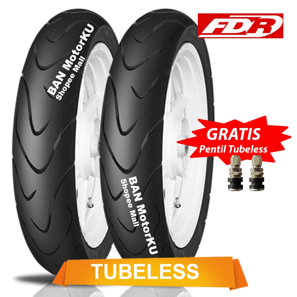 Jual Paket FDR Blaze Ukuran [ 80/80-17 & 90/80-17 ] Ban Motor Tubeless ...