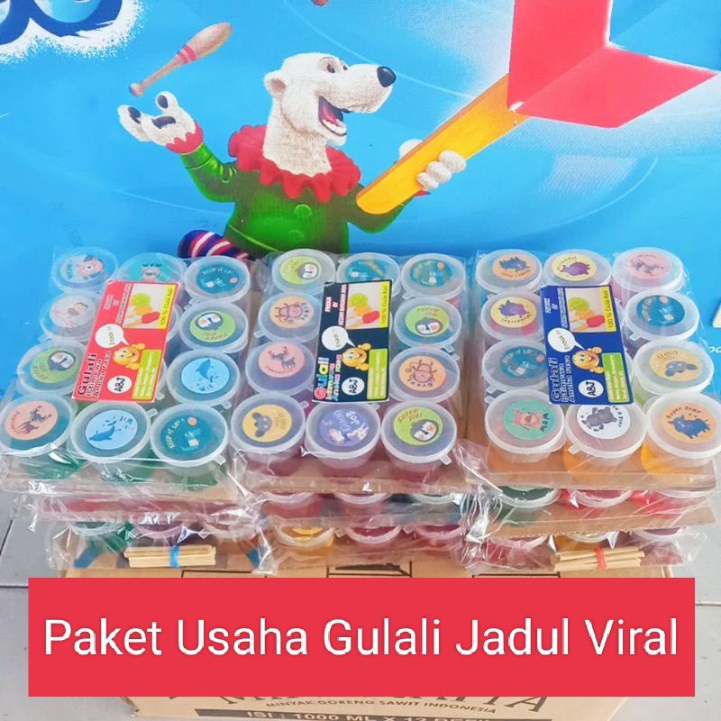 Jual Paket Usaha Gulali Jadul Viral 1.Karton isi 15.pak ️(MURMER) ️ ...