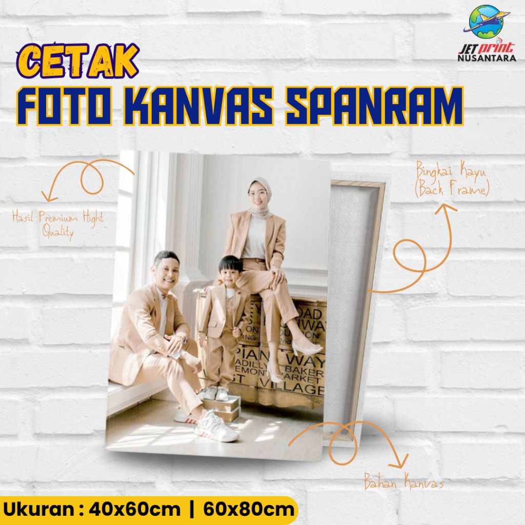 Jual Cetak Foto Kanvas Spanram Custom Pajangan Hiasan Dinding - Spanram ...