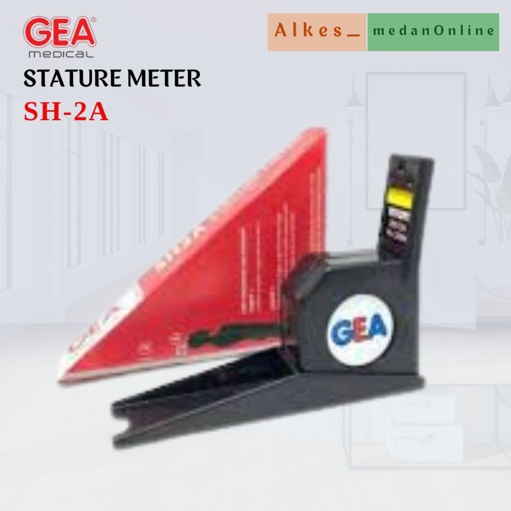 Jual Stature Meter GEA SH2A/ Alat Ukur Tinggi Badan GEA/ Stature Meter ...