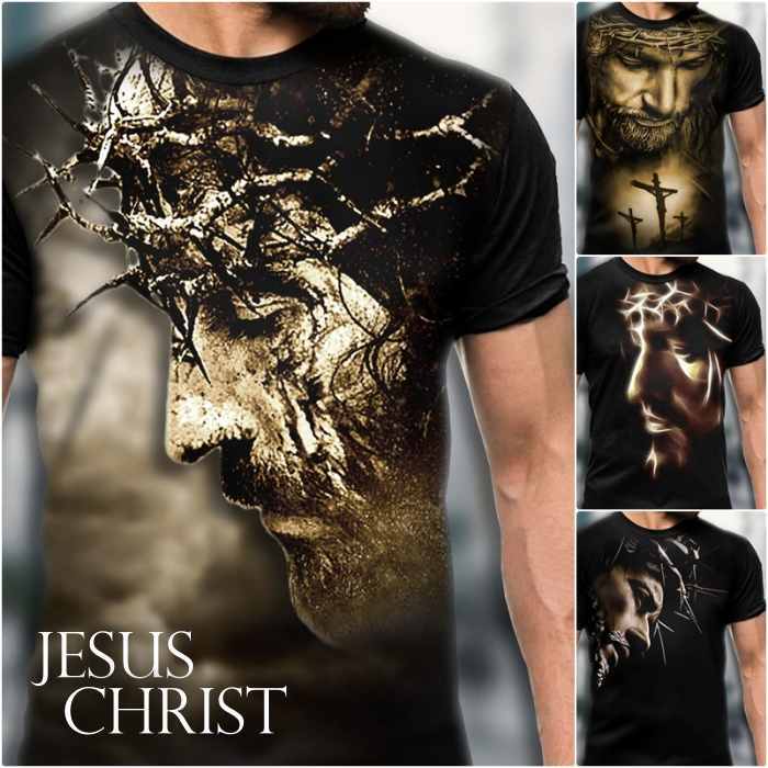 Jual Kaos Rohani Yesus Baju Kristen Katolik T-shirt Jesus Christ Paskah ...