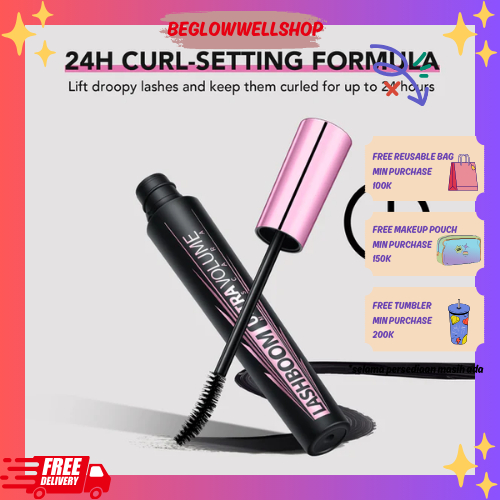 Jual YOU Lashboom Ultra Mascara | Waterproof Mascara | Tanah Hingga 24 ...