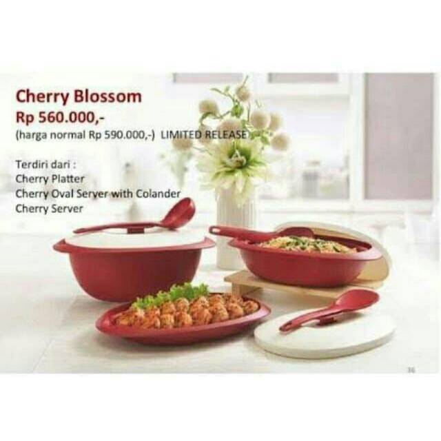 Jual TUPPERWARE Cherry Blossom set | Shopee Indonesia