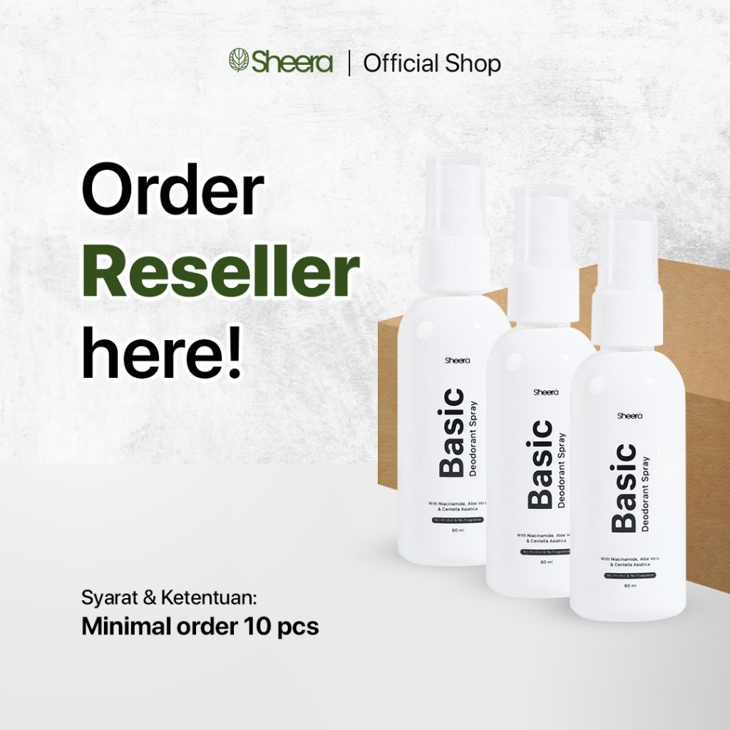 Jual Basic Deodorant Spray (Reseller) | Shopee Indonesia