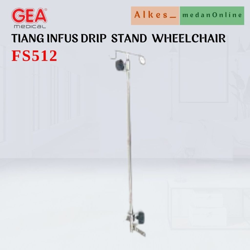 Jual Tiang Infus Kursi Roda Fs512 Gea Peralatan Penunjang Gerak ...