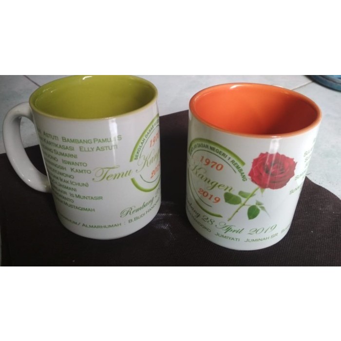 Jual Cetak Mug Warna Dalam Full Colour Bisa Satuan - Pakai Dus | Shopee ...