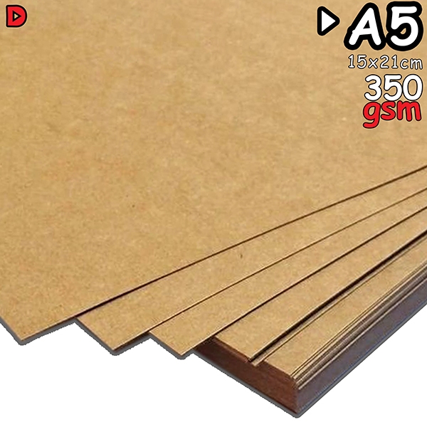 Jual Kertas Kraft A5 Samson Paper Tebal Karton 350 dan 310 gsm | Shopee ...