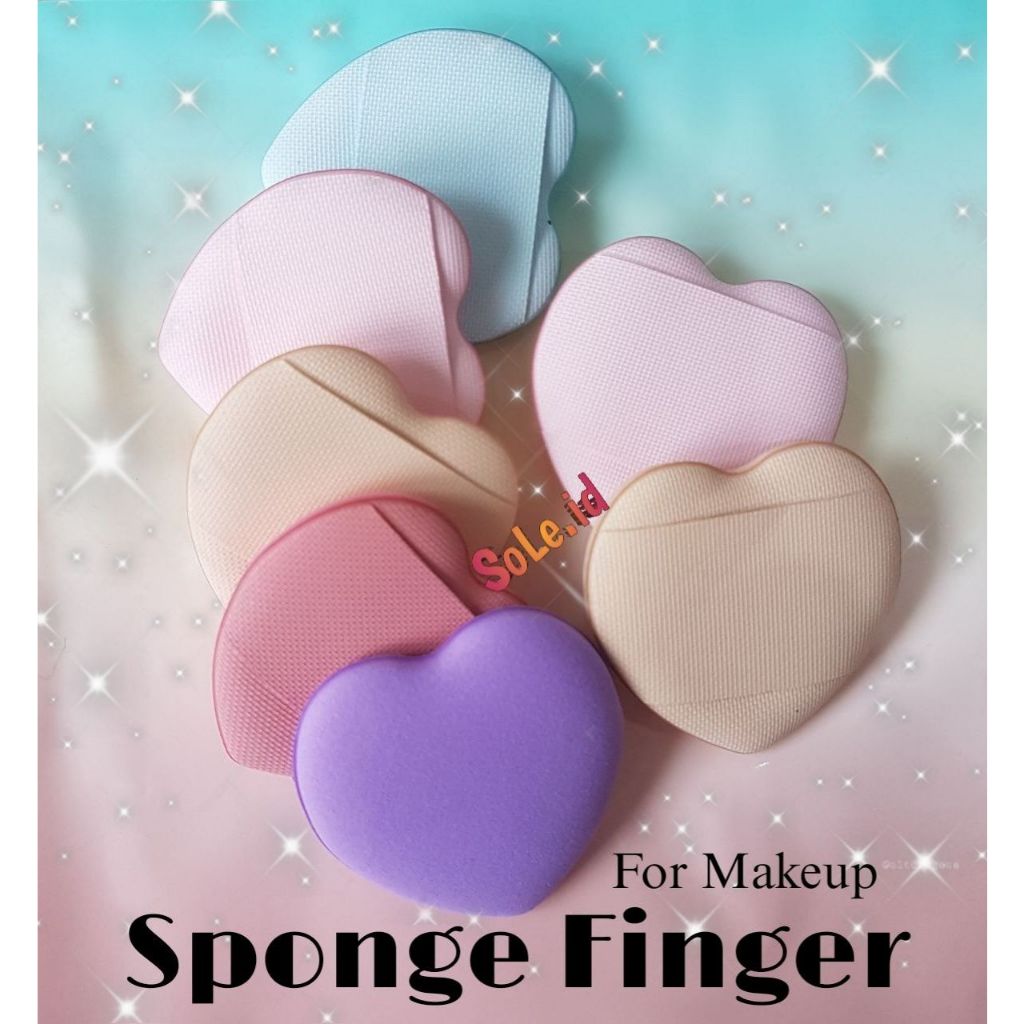 Jual SPON FOUNDATION MINI FINGER/SPON FOUNDATION JARI | Shopee Indonesia