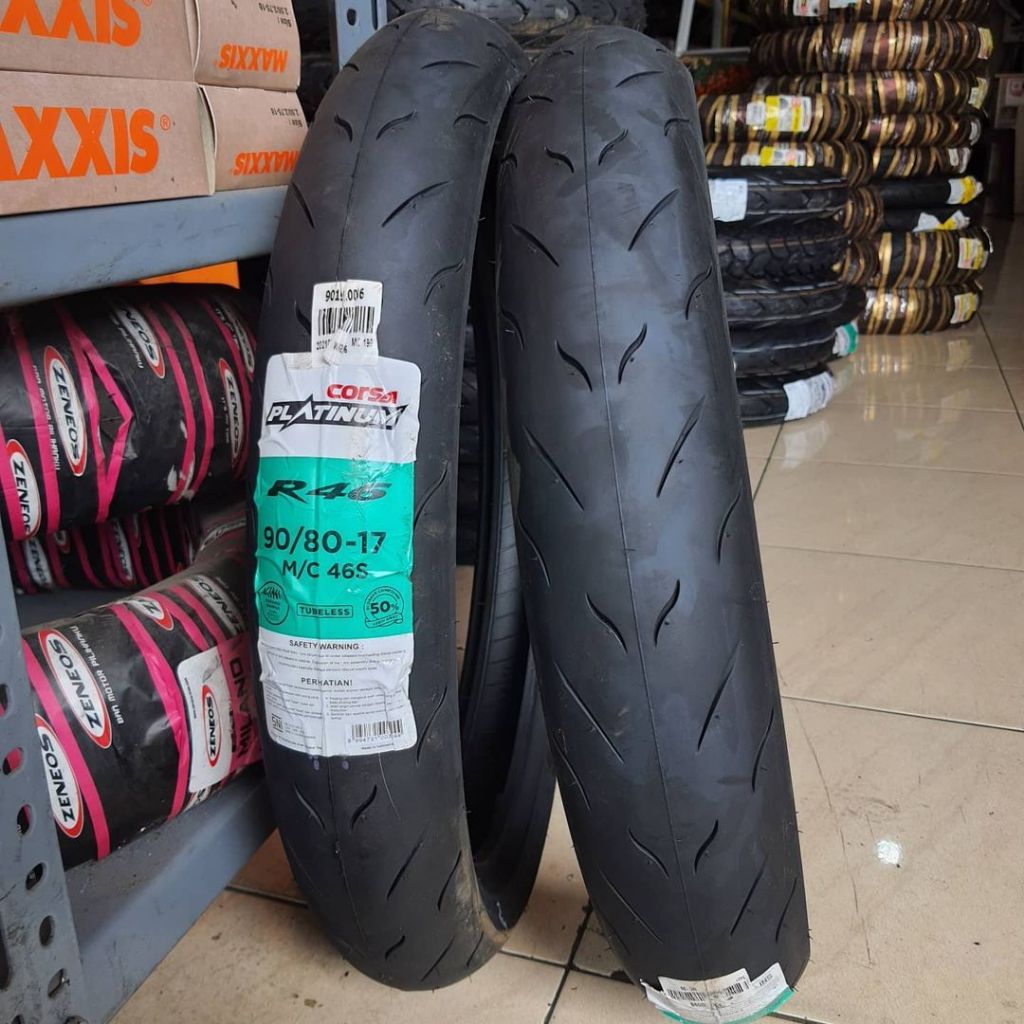 Jual Ban Corsa R46 90 80 17 thn pembuatan 2024 Harga satuan Soft ...