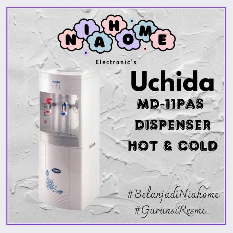 Jual Maspion Uchida MD11PAS Standing Dispenser Galon Atas 2 Kran MD ...