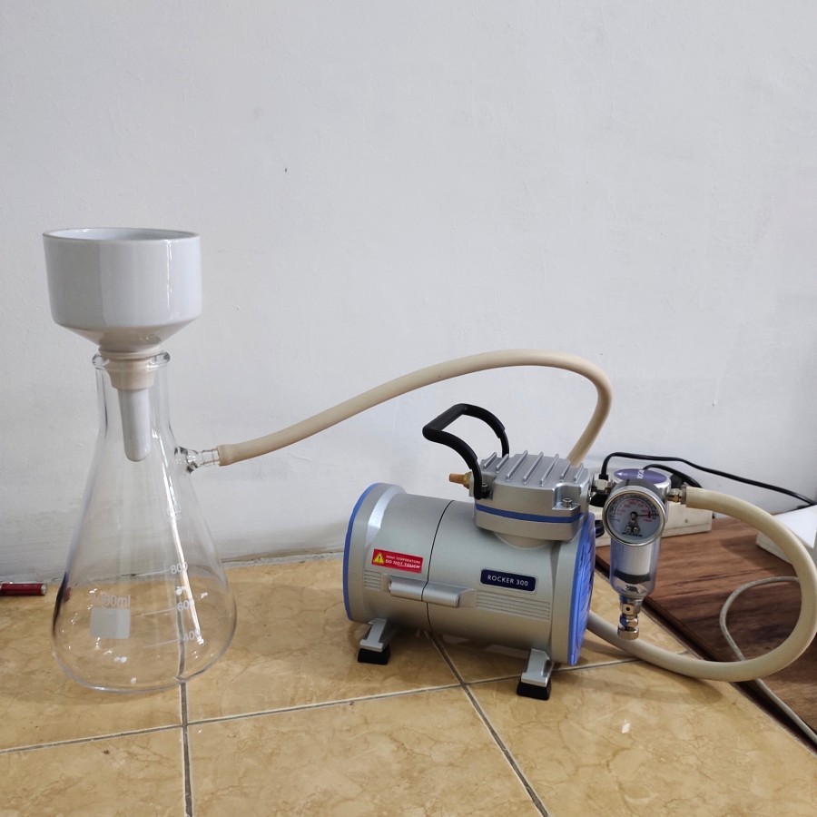 Jual Set 2 In 1 Buchner Funnel Fitration Set 1000ml 120 mm Plus Vacuum ...