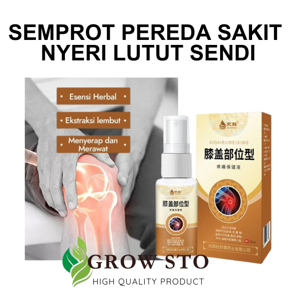 Jual APGAR Lutut Gel Pereda Sakit jinsheng 30ml 60g Tipe lutut Tekanan Dingin Spray Lumbar Spine ...
