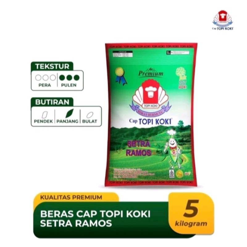 Jual Beras top koki 5kg | Shopee Indonesia