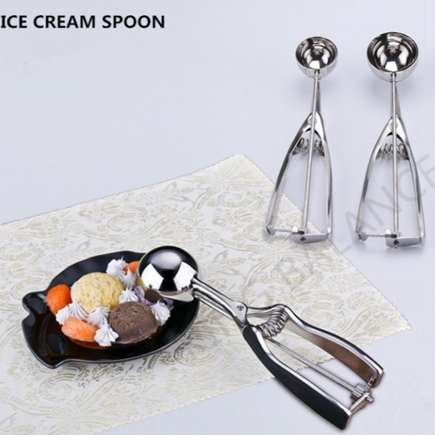 Jual Ice Cream Scoop / Skop Eskrim Sendok Es Krim Es Cream Stainless ...
