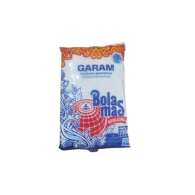 Jual GARAM DAPUR BOLA MAS 250gr | Shopee Indonesia