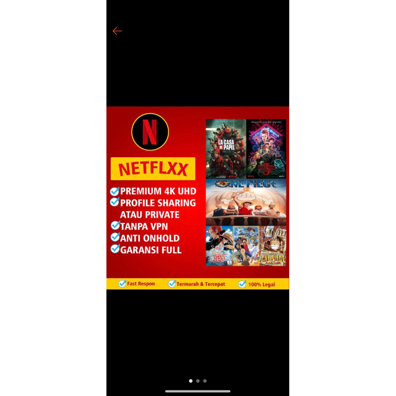 Jual netflix harian | Shopee Indonesia
