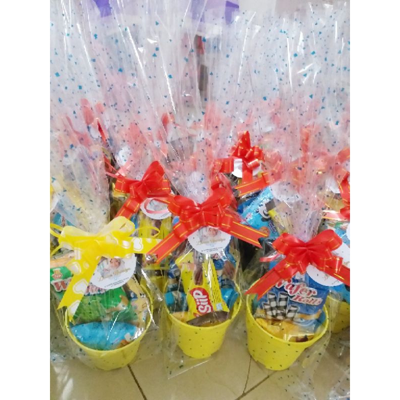 Jual BINGKISAN MINI POT ULTAH / PAKET SNACK ULANG TAHUN / SNACK ANAK ...