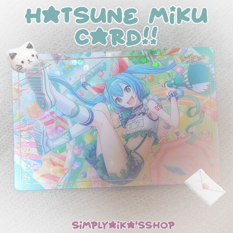 Jual Grade B | Hatsune Miku Card ! | From Project Sekai Wafer Card ...