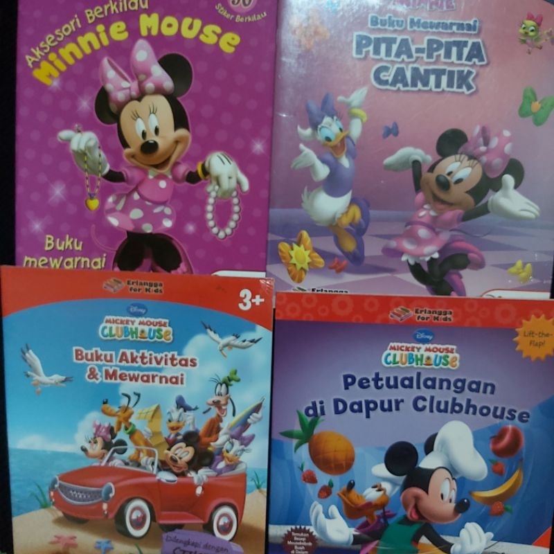 Jual Buku Original Cerita Anak dan Buku Aktivitas Disney Seri Mickey ...