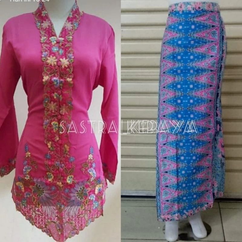 Jual FK-SETELAN KEBAYA ENCIM ROK TUMPAL // SET KEBAYA ENCIM ADAT BETAWI ...
