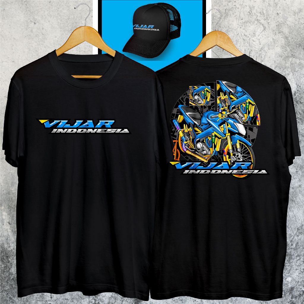 Jual Kaos Vijar Lengkap dengan Topi | Shopee Indonesia