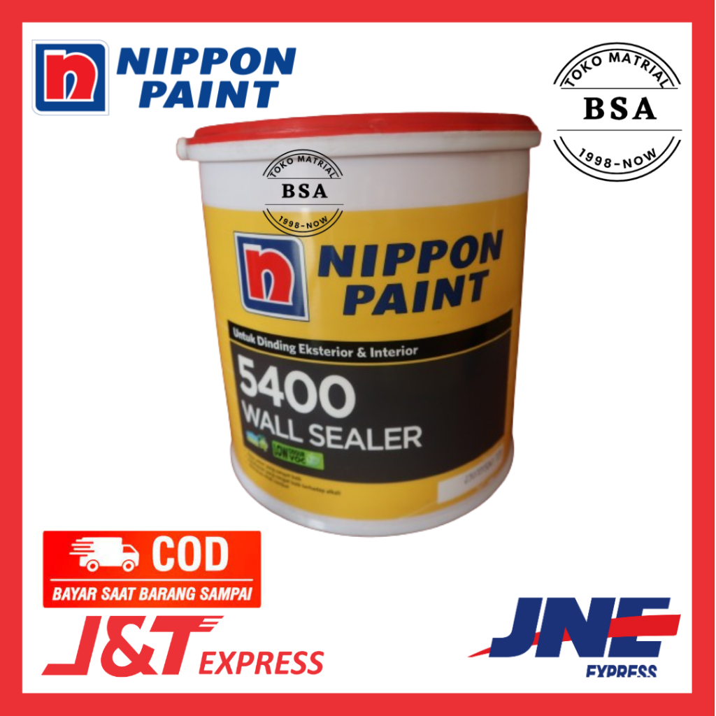 Jual CAT DASAR DINDING INTERIO DAN EXTERIOR 5400 WALL SEALER BY NIPPON ...