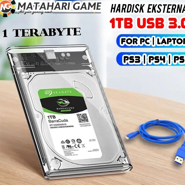 Jual kbc HDD 1TB Hardisk Eksternal 1TB 1GB For PS3 PS4 PS5 PC | Shopee Indonesia