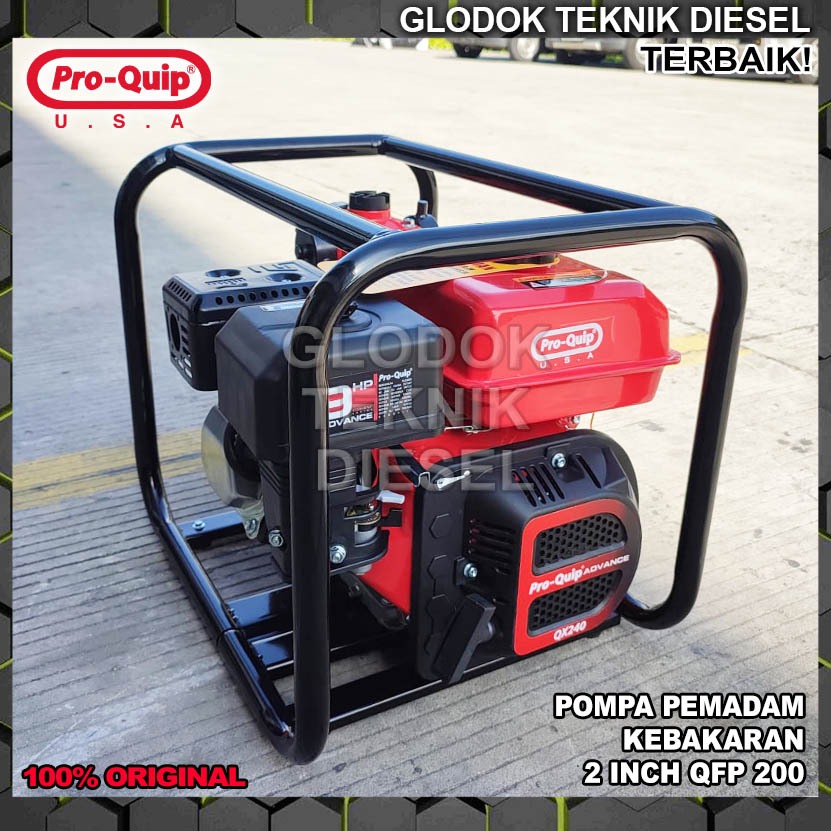 Jual Proquip Pompa Pemadam Kebakaran 2 Inch QFP 200 Gasoline Waterpump ...