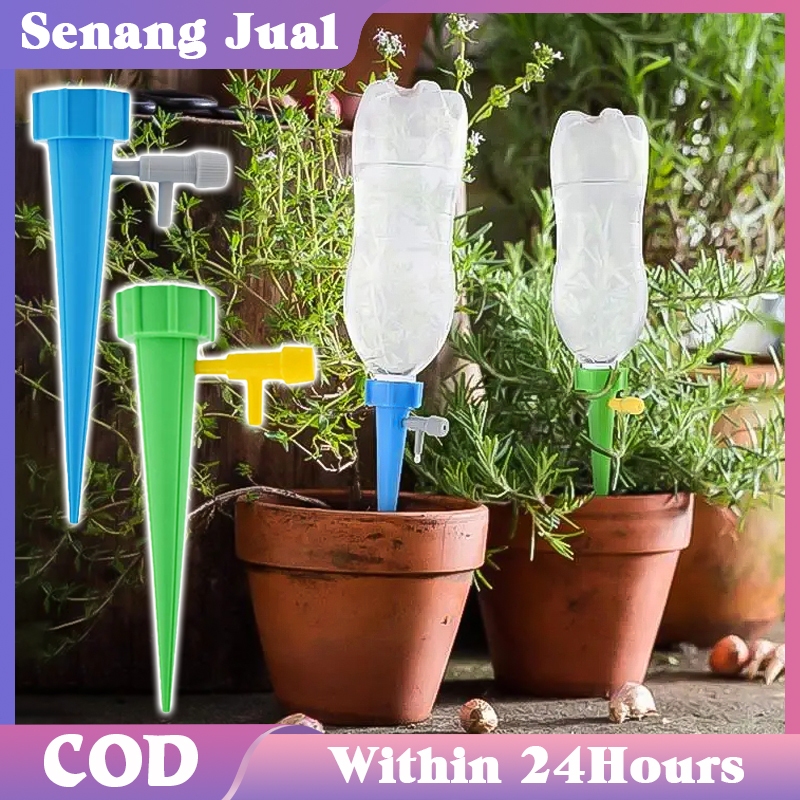 Jual 10Pcs Irigasi Tetes Otomatis / Alat Siram Tanaman Otomatis / Alat ...