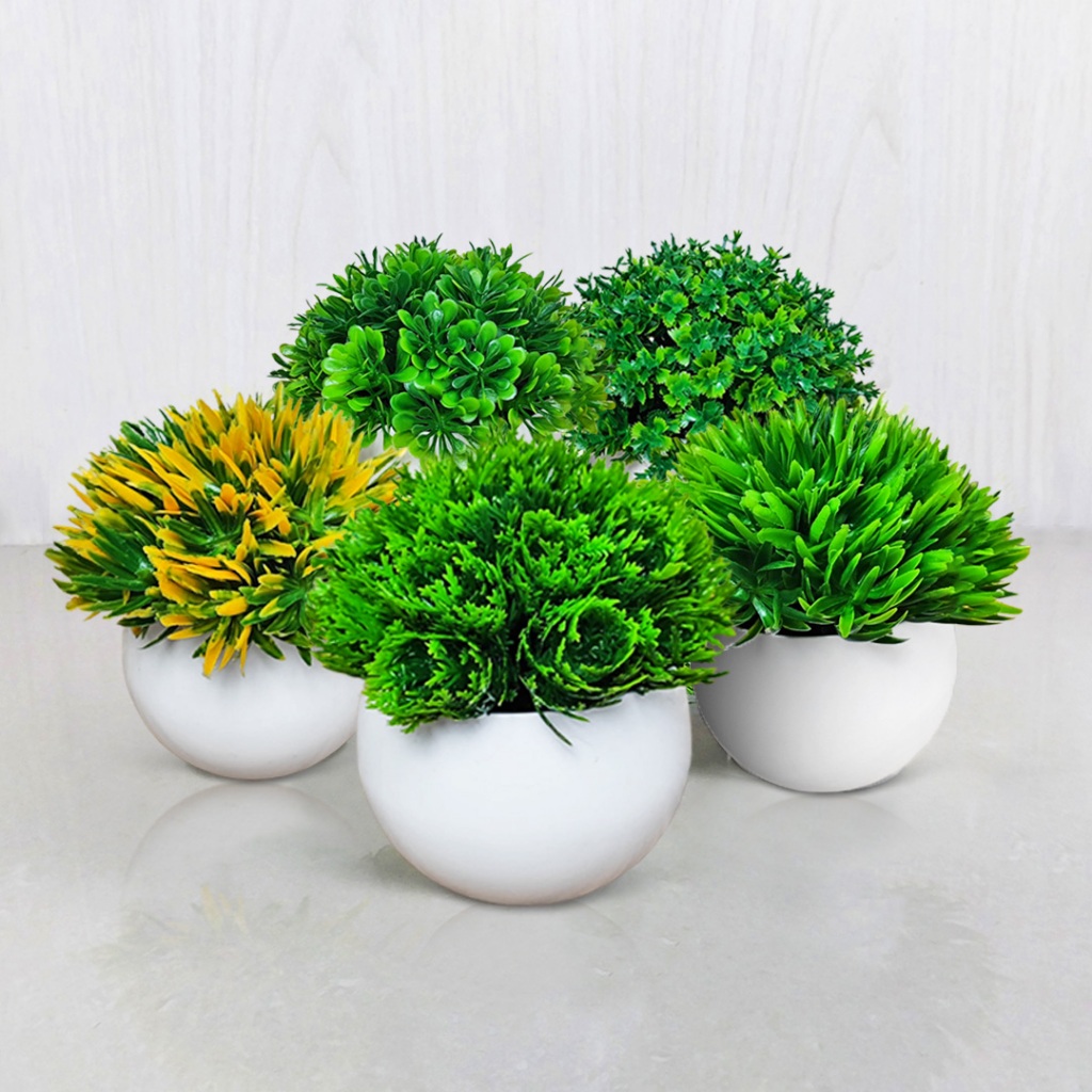 Jual UNICO Pot Bunga Plastik Hias Mini Import Termurah Bunga Rumput ...