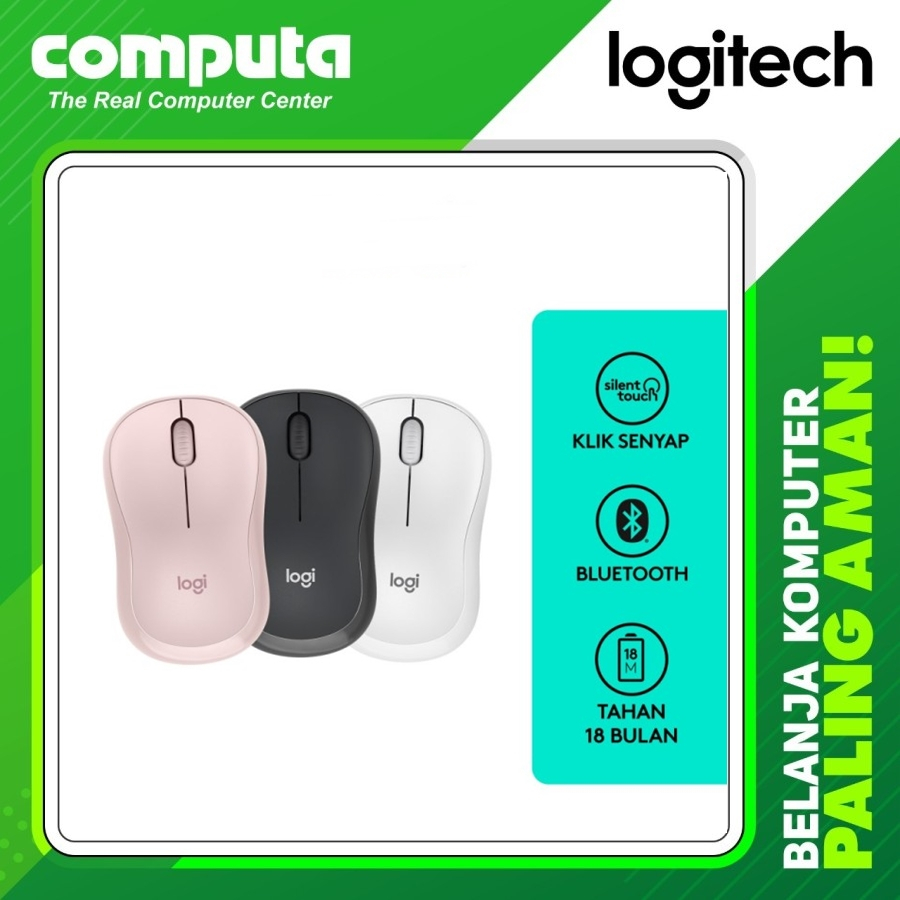 Jual Mouse Logitech M240 Wireless Bluetooth Silent Click | Shopee Indonesia