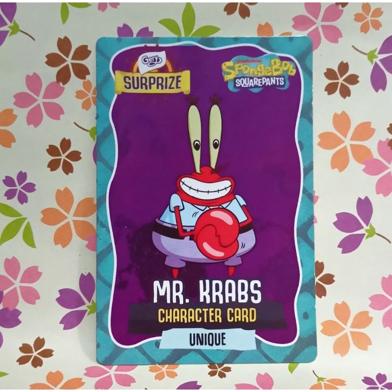 Jual kartu AR spongebob squarepants gery surprize UNIQUE rare | Shopee ...