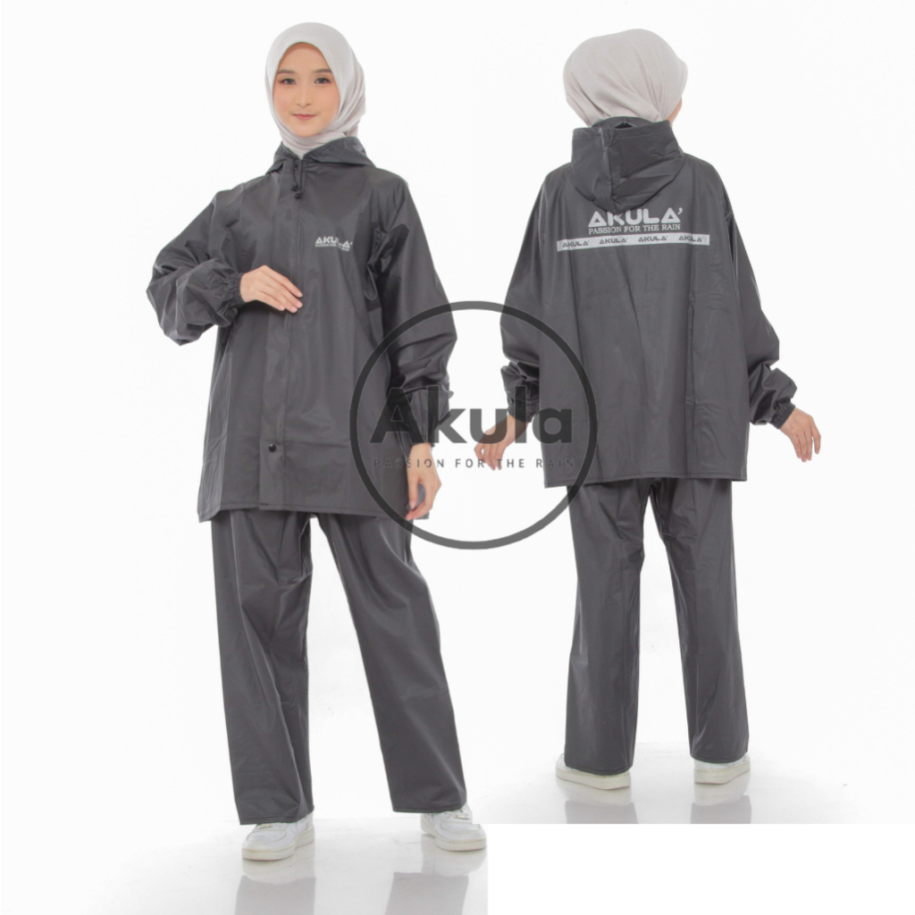 Jual Jas Hujan Akula - Mantel Ujan Dewasa Pria Wanita Anti Rembes ...
