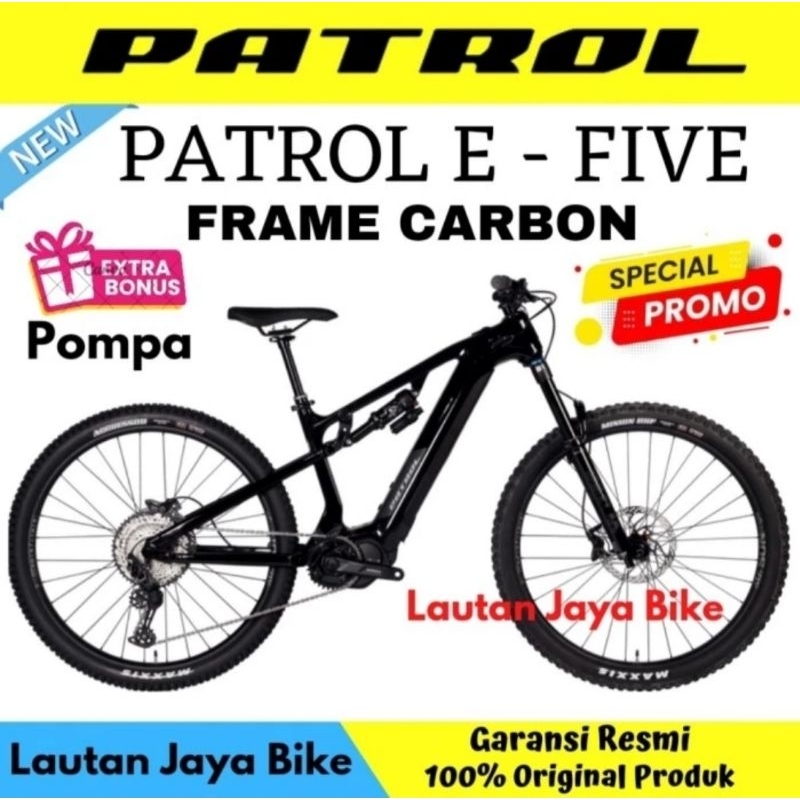 Jual Sepeda Patrol E-FIVE Carbon | Shopee Indonesia