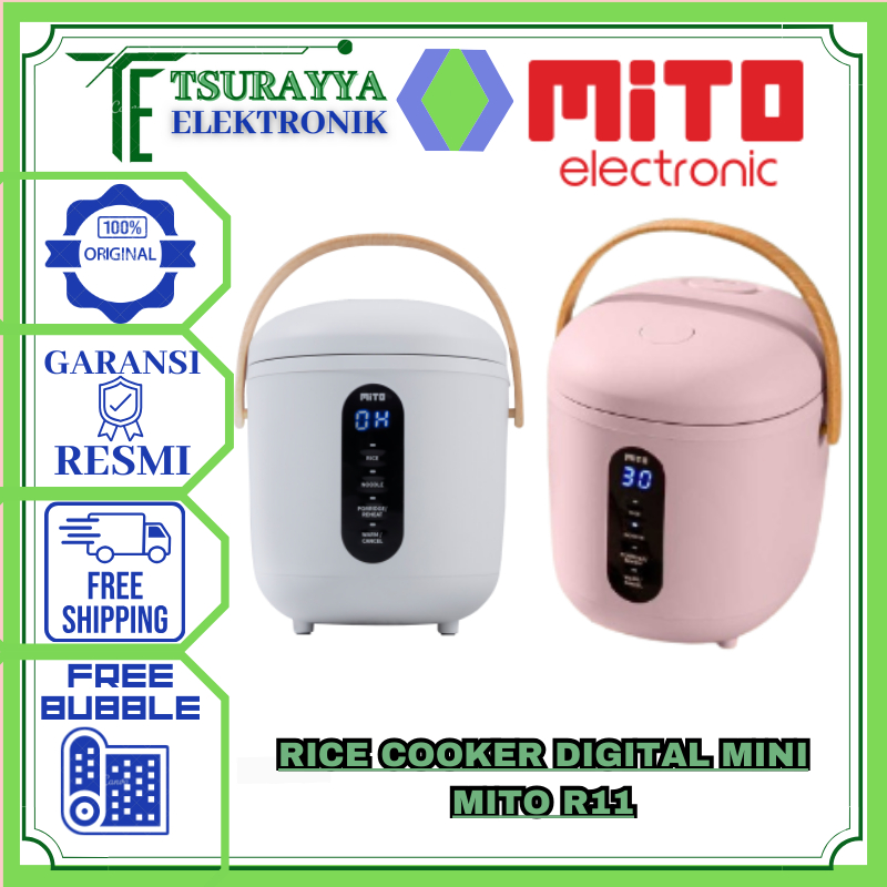 Jual MITO MINI RICE COOKER R11 / R-11 / R 11 kapasitas 0.5 L | Shopee Indonesia