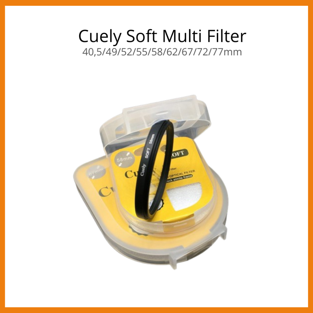 Jual Cuely Soft Focus Filter untuk DSLR Mirrorless Canon Nikon Sony ...