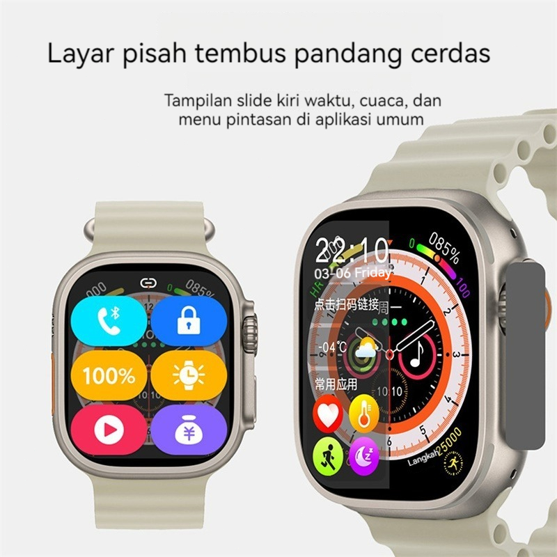 Jual Smartwatch S9 Ultra Max Series9 49MM IP68 Waterproof Bluetooth ...