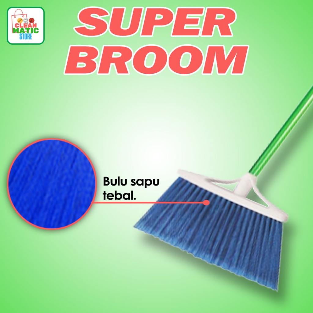Jual Clean Matic - Super Broom (Sapu Lantai) | Shopee Indonesia