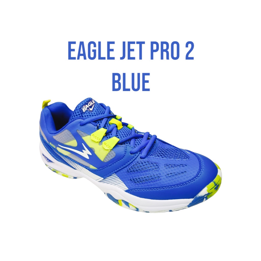 Jual Sepatu Badminton Eagle Jet Pro 2 Terbaru 2024 Sepatu Bulutangkis ...