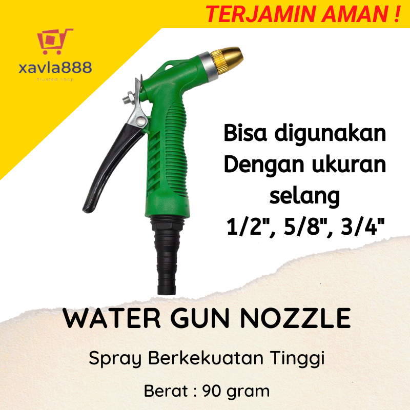 Jual Semprotan Air Model Watergun jet spray Nozzle Selang | Shopee ...