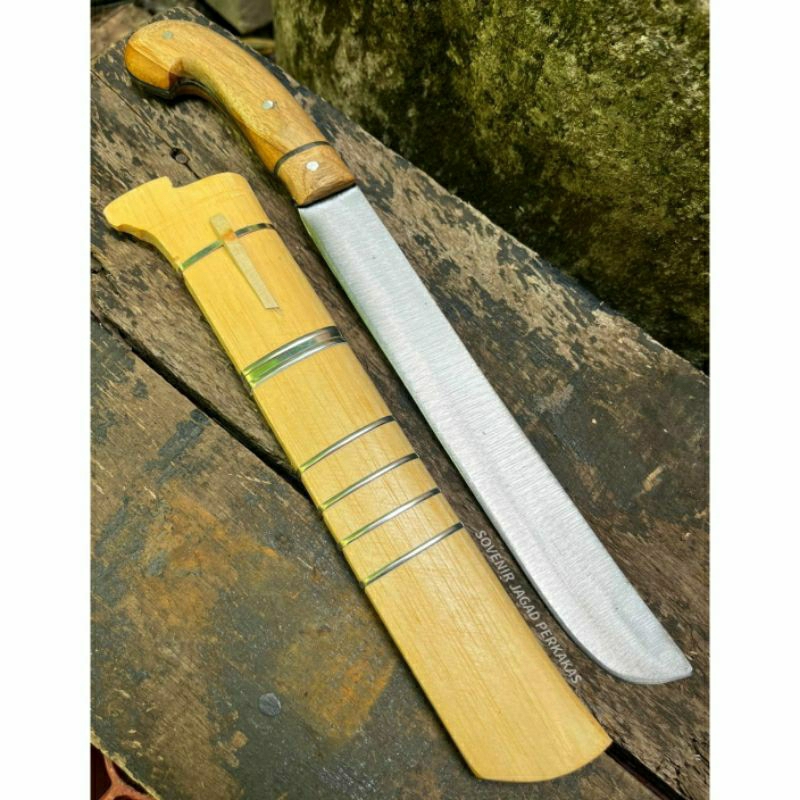 Jual GOLOK SILAT TUMPUL PEMULA MINI ANAK SD SMP FULLTANG BAJA ASLI ...