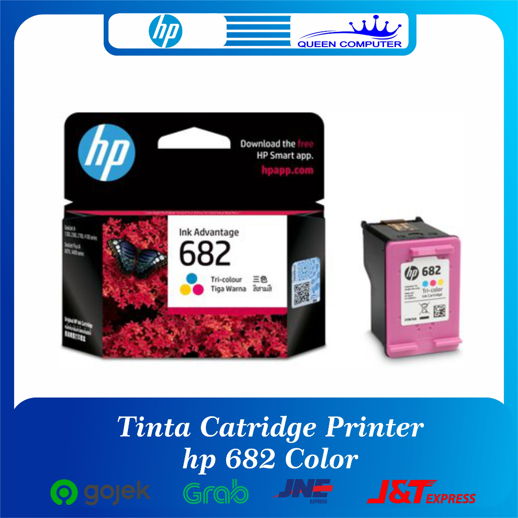 Jual Catridge Hp Ink 682 Color /cartridge/ Tinta HP 682 Color Original ...