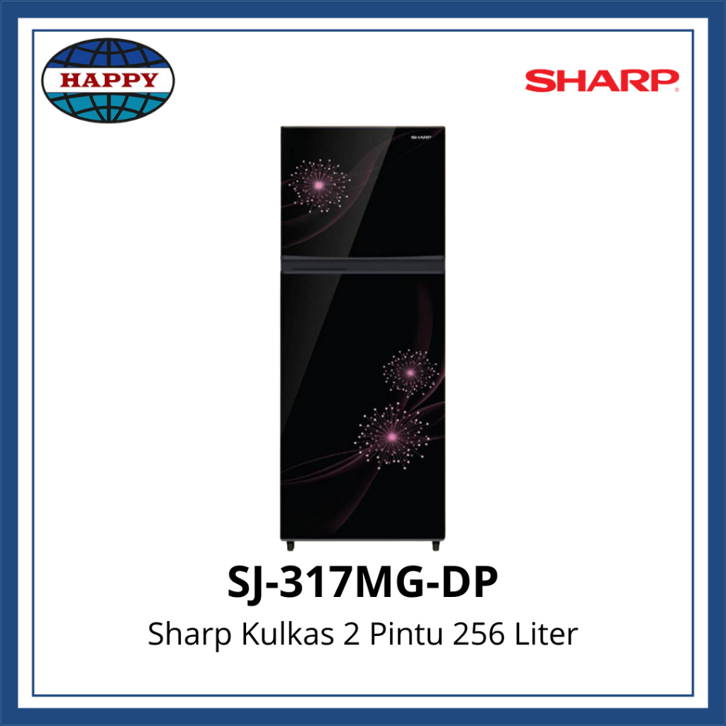 Jual KULKAS SHARP 317 MG DP 2 PINTU | Shopee Indonesia