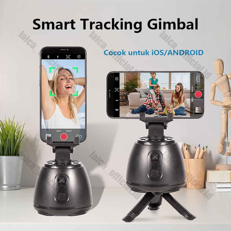 Jual [BISA COD] Auto Face Tracking Gimbal Handphone Stabilizer 360 ...