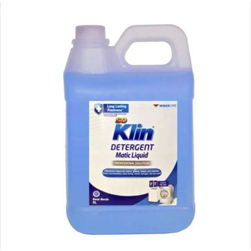 Jual DETERGEN LAUNDRY MATIC CAIR SO KLIN JERIGEN 5 LITER DETERJEN MATIC ...